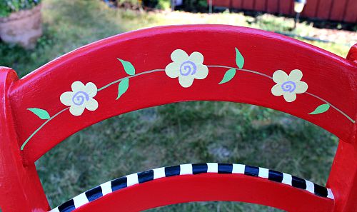 A Free Printable Pattern For A Celebration Of My Whimsical Chair - The ...