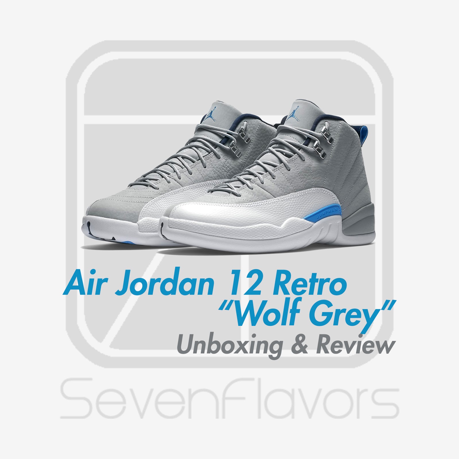 7 Flavors: [鞋] Air Jordan 12 Retro "Wolf Grey"