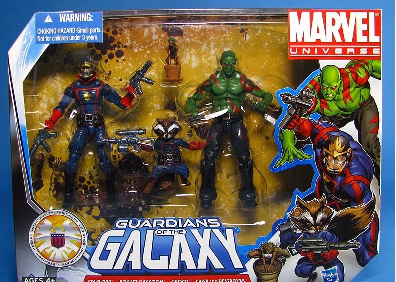 SNEAK PEEK : First "Guardians Of The Galaxy" Action Figures