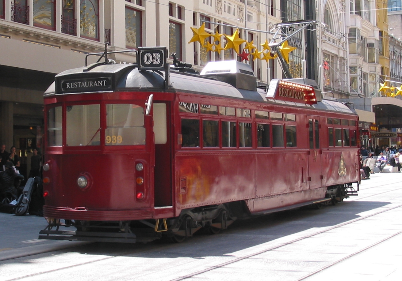 Places to see in Melbourne: Colonial Tramcar Restaurant