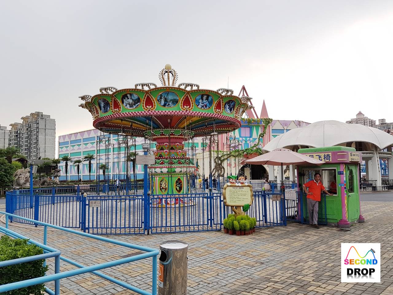 Second Drop Attractions: Jinjiang Action Park: the RCT3 theme park!