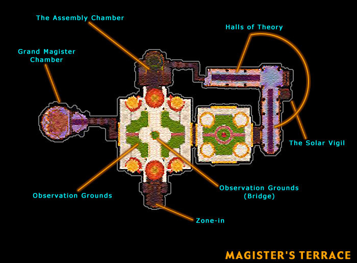 Master of World of Warcraft : Magisters' Terrace exploration - patch 5.2