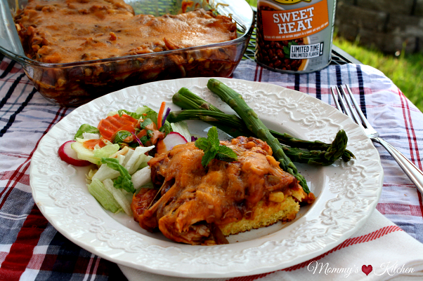 Barbecue Chicken Cornbread Bake — Mommy's Kitchen