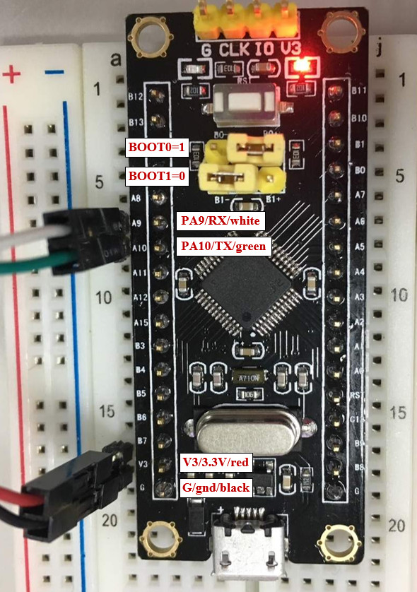bv3ue radio blog: Black Pill(STM32F103C8T6) to work with Arduino