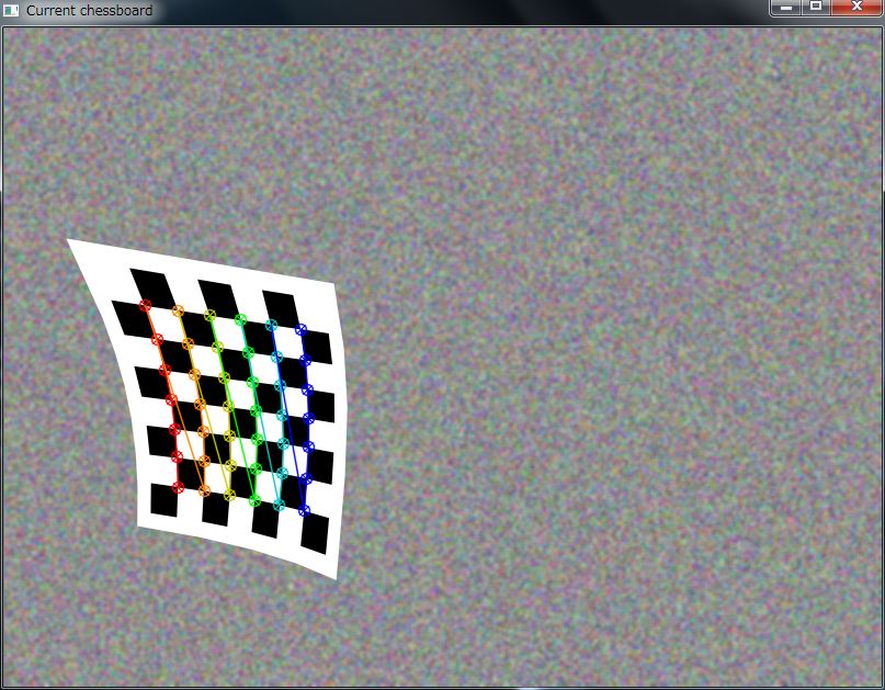 Opencv 備忘録 Opencvのcalibration Artificialを試してみた