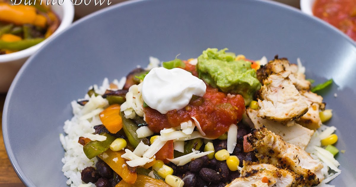 fabulous fridays: Chicken burrito bowl