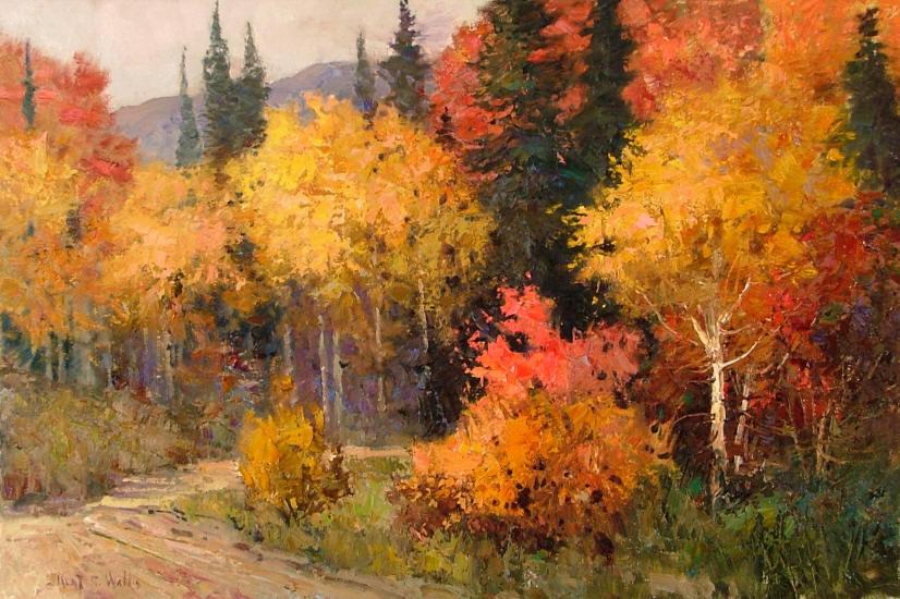 Maher Art Gallery: Kent R. Wallis born January 10, 1945, in Ogden, Utah