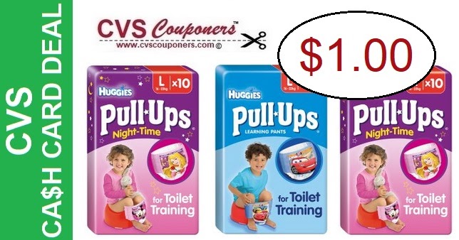 Huggies Pull-Ups CVS Deal - Only $1.00 - 4/7-4/13 | CVS Couponers