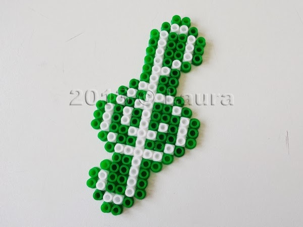 Laura fa: Pyssla - hama beads