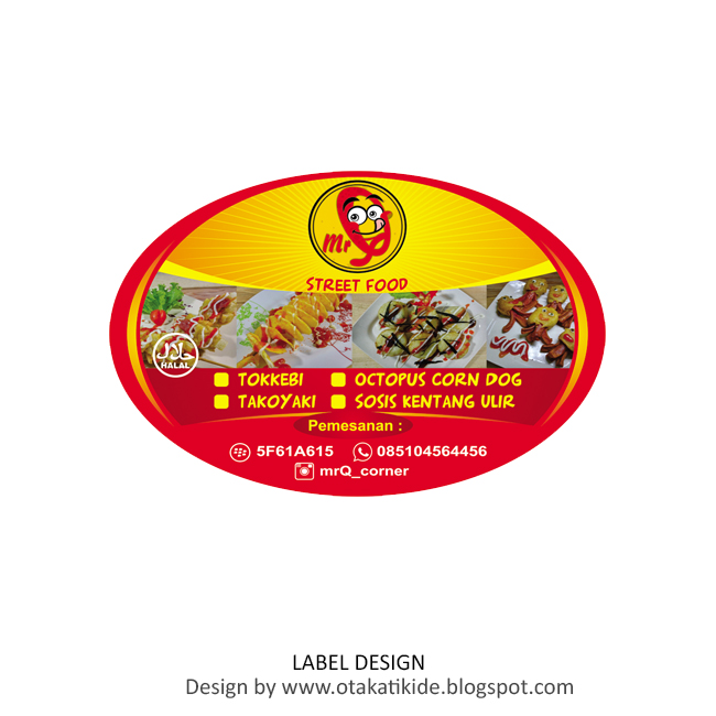 Label Makanan Street Food - Otakatikide | Jasa Desain Logo, Jasa Desain ... Label Makanan Street Food - Otakatikide | Jasa Desain Logo, Jasa Desain ...