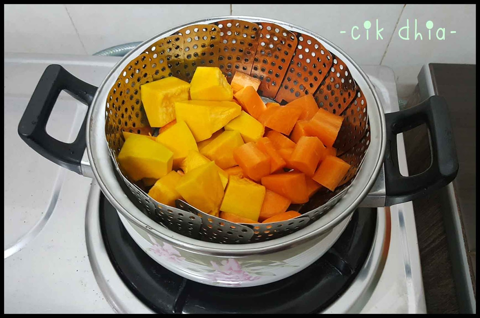 Resepi Lobak Merah dan Susu - Cik Dhia's On The Net