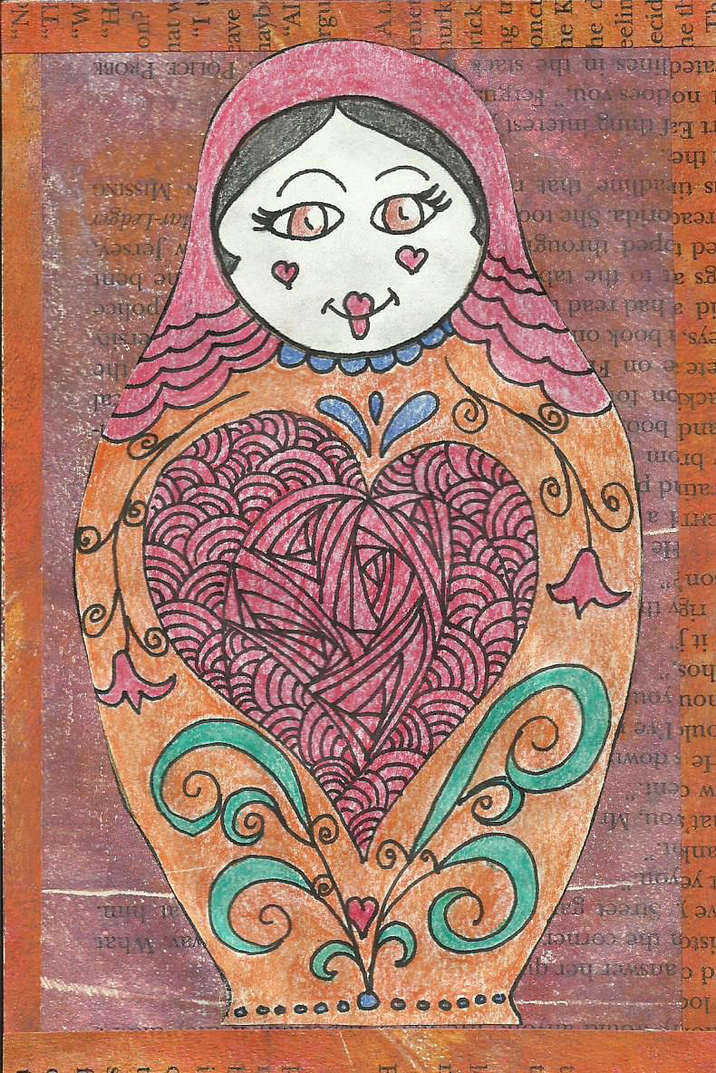 Knitting II: Zentangle Russian Doll