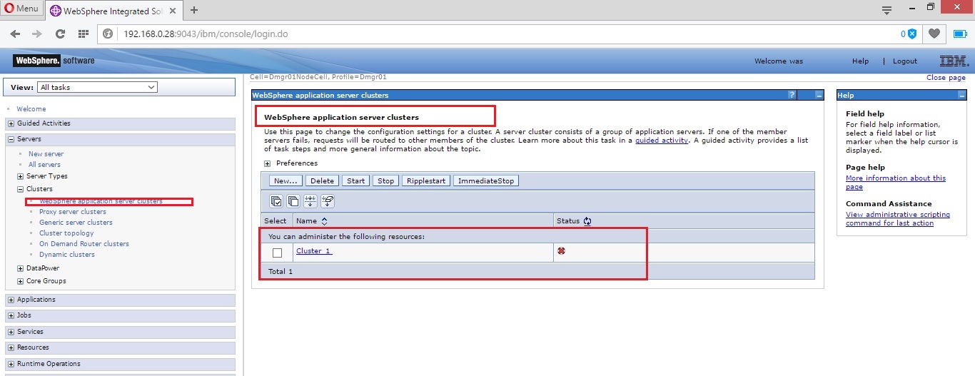 MiddlewareBox: Creating WebSphere® Application Server ND Cluster using ... MiddlewareBox: Creating WebSphere® Application Server ND Cluster using ...