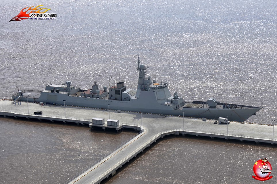 China Defense Blog: Photos of the day: Type052D Luyang III class DDG's ...