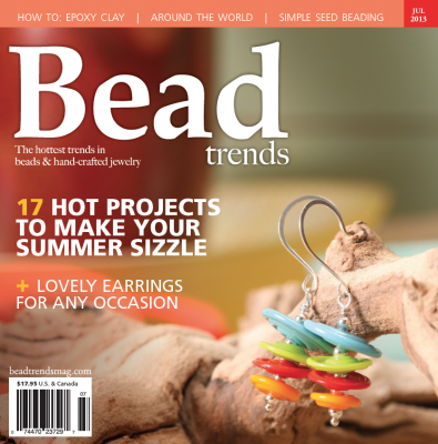 BayMoonDesign: Final Issue of Bead Trends Magazine Contain My Earrings