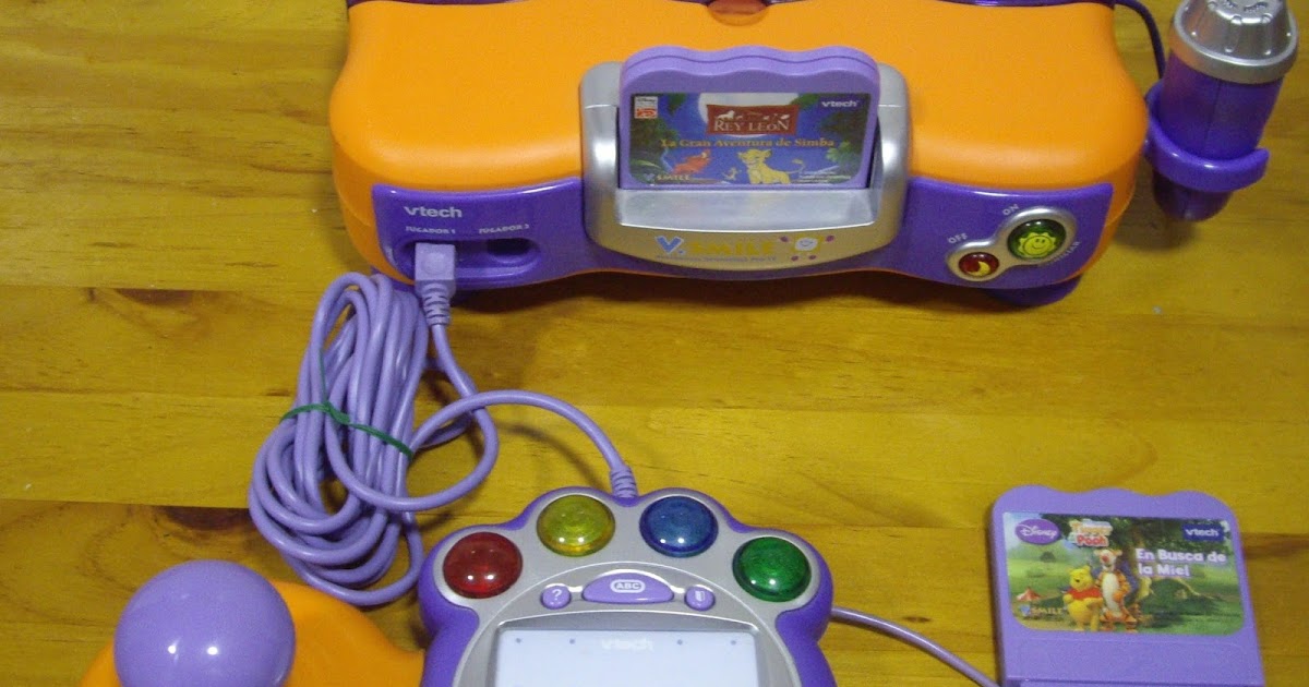 Retro Ordenadores Orty: Consola Vtech V.smile (mod. 752) (Ref. 53-36600 ...