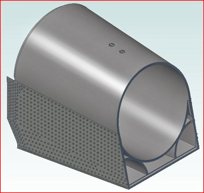 Model Locomotive with 3D Print Technology: Boiler - Firebox Section