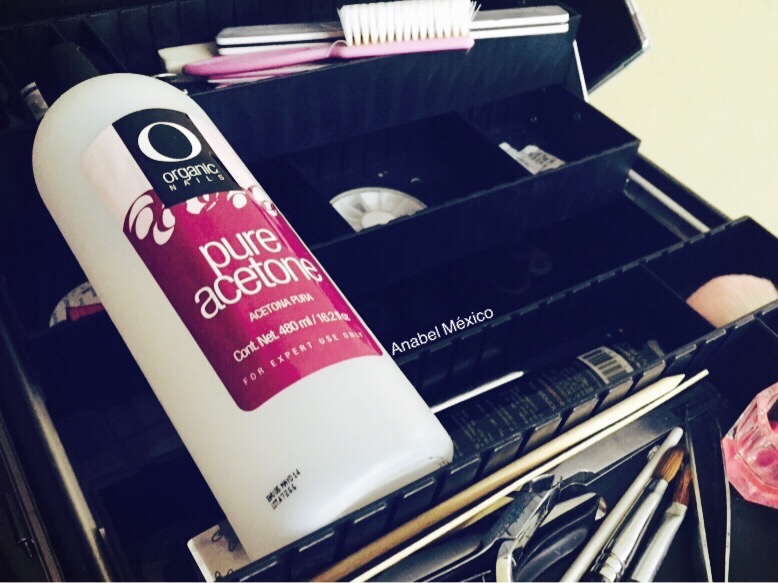-Anabel México-: Reseña: Pure Acetone de Organic Nails
