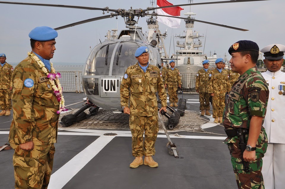 SATGAS MARITIM TNI KONGA XXVIII-F / KRI FRANS KAISIEPO - 368