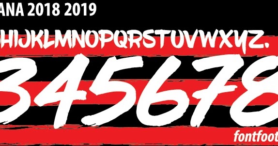 FONT FOOTBALL: Font Vector Xolos De Tijuana 2018 2019 kit