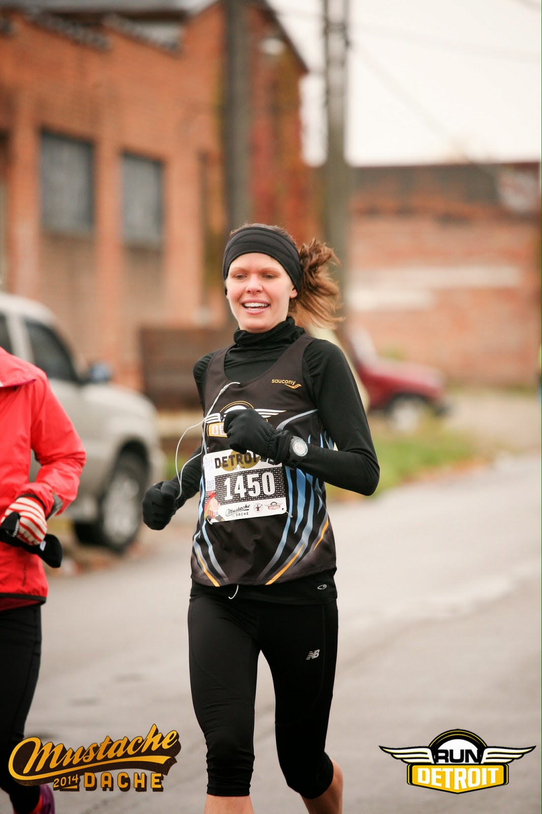 Vegan Road Runner: On the Run: Mustache Dache Detroit 2014