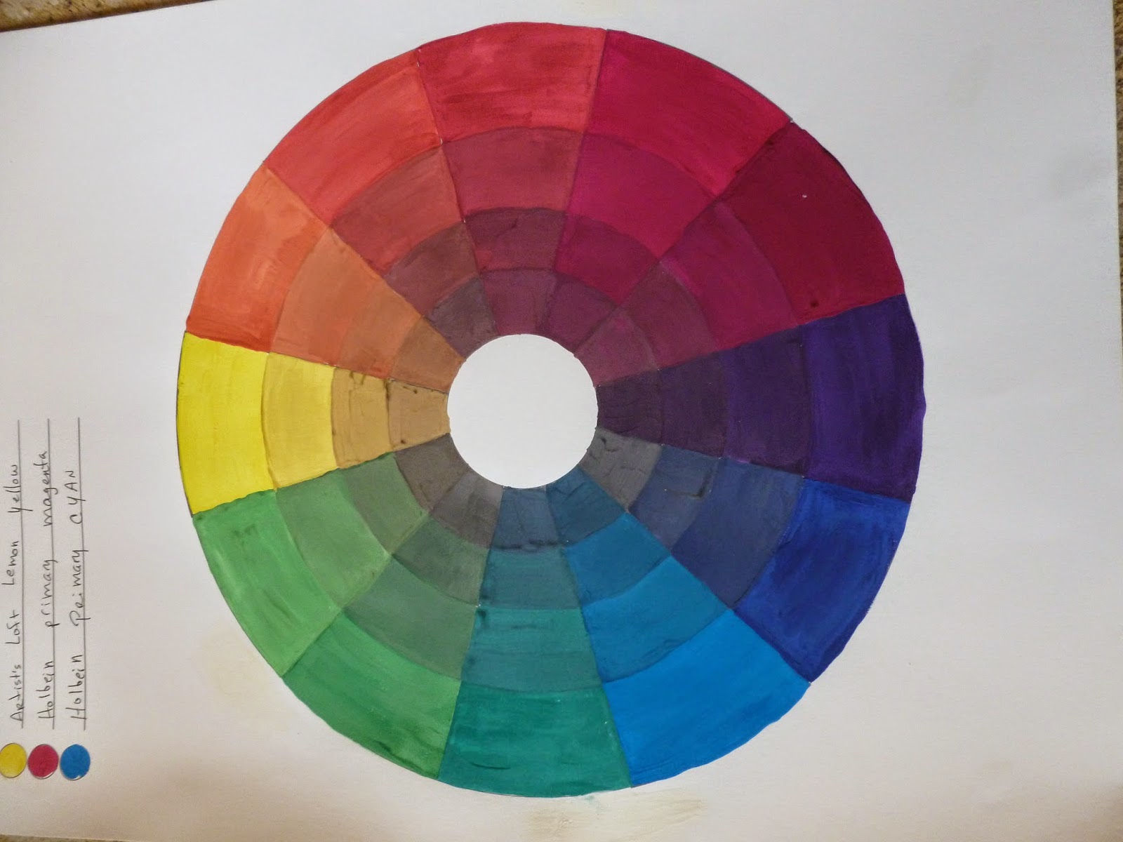 ART by JDEMILO: Color Wheels