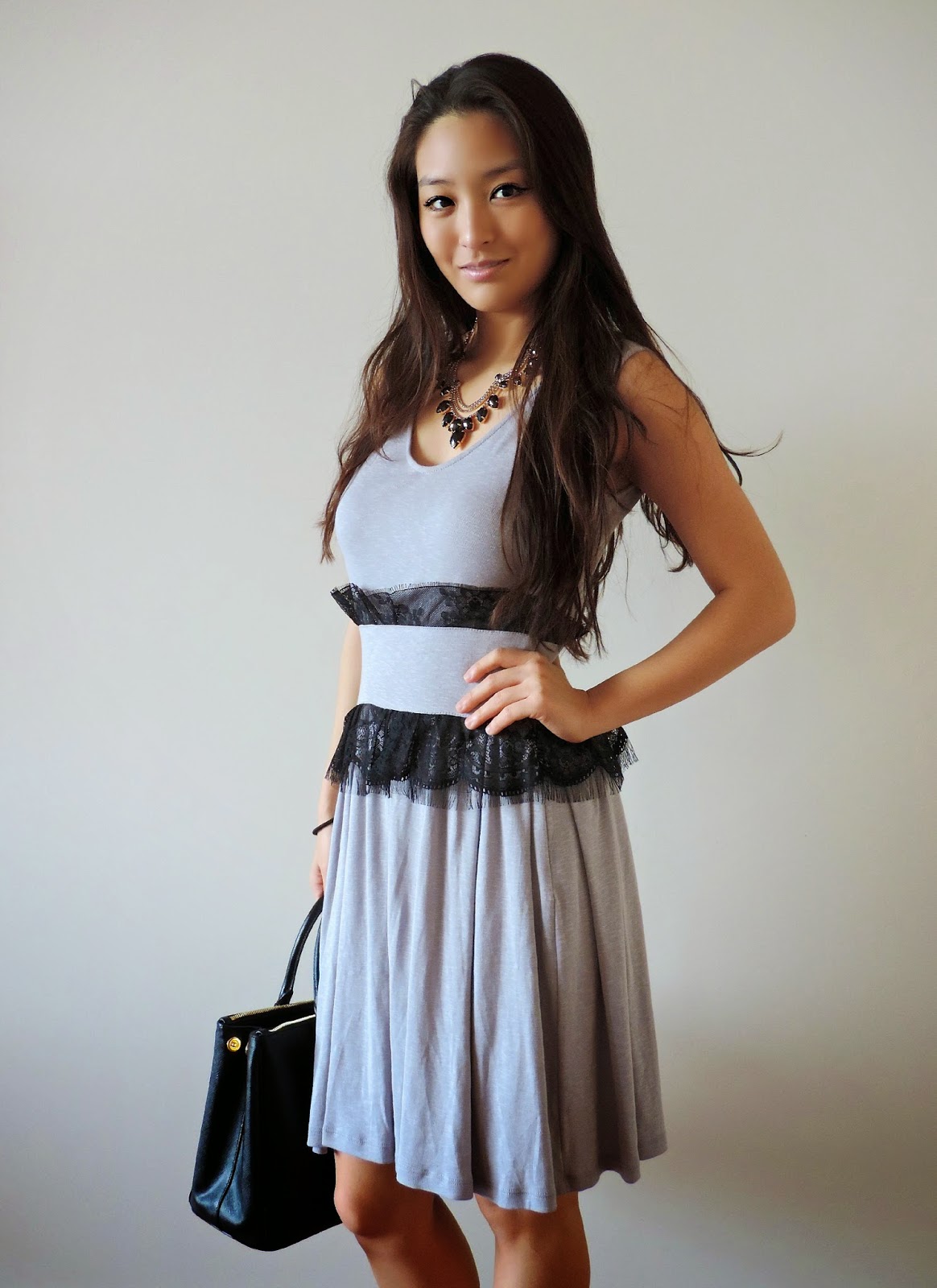 The Lace Up Dress - Sensible Stylista