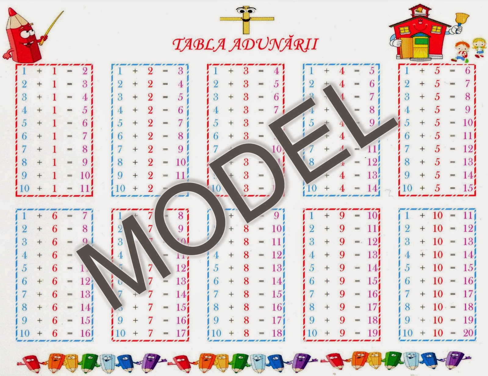 Creionasul cel istet si prietenii: Tabla adunarii COD 66