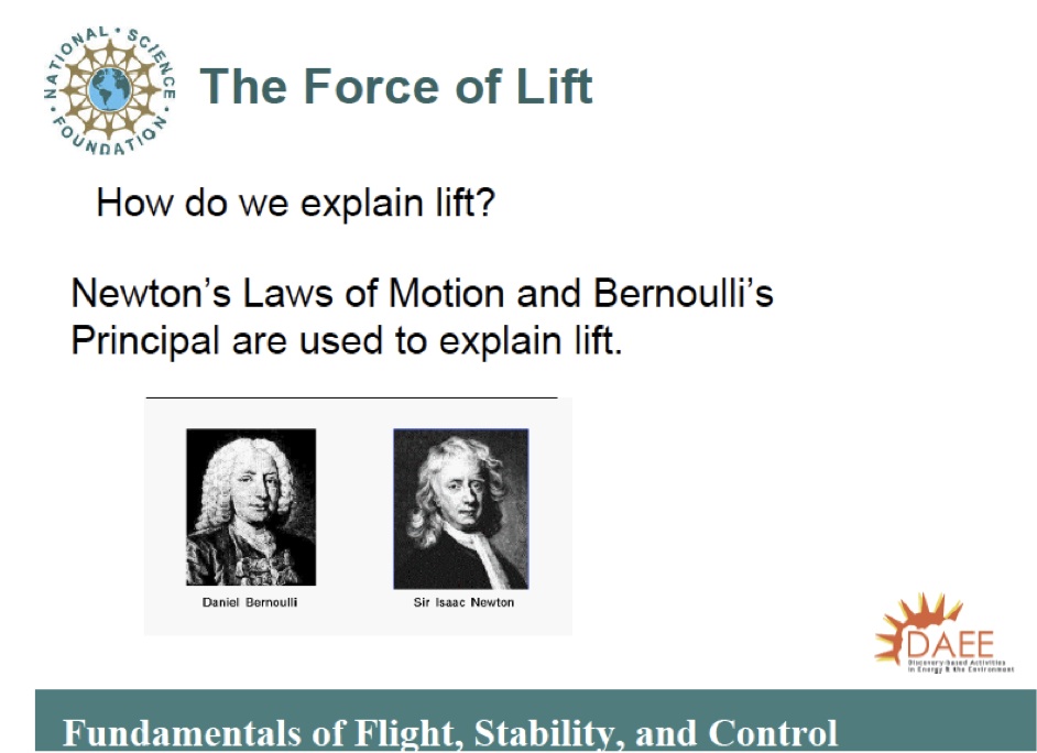 CJ on Mathematics and Science: Flight Theory in NSF GK12 Aerodynamics ...
