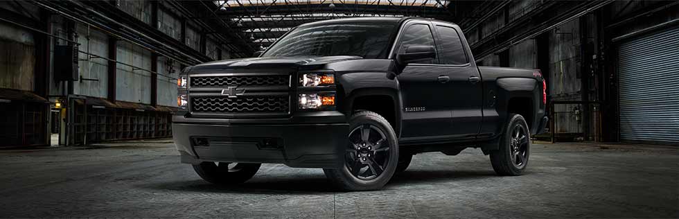 Marthaler Chevrolet of Glenwood: Blackout Edition Silverado at ...