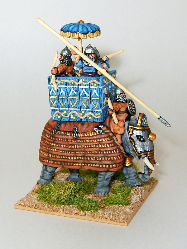 The Waving Flag: 15 mm Timurid Elephant - Part 4