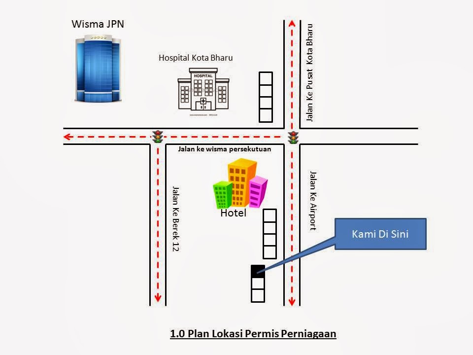 pelan lokasi premis - Karen Rutherford