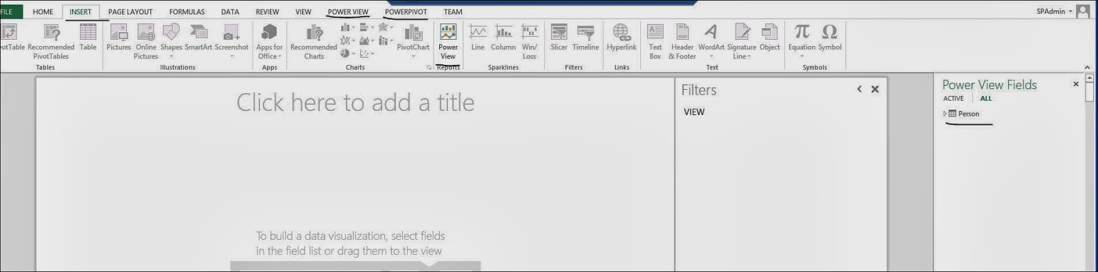SQL, BI and Data Analytics Solutions: Creating PowerView Report in ...
