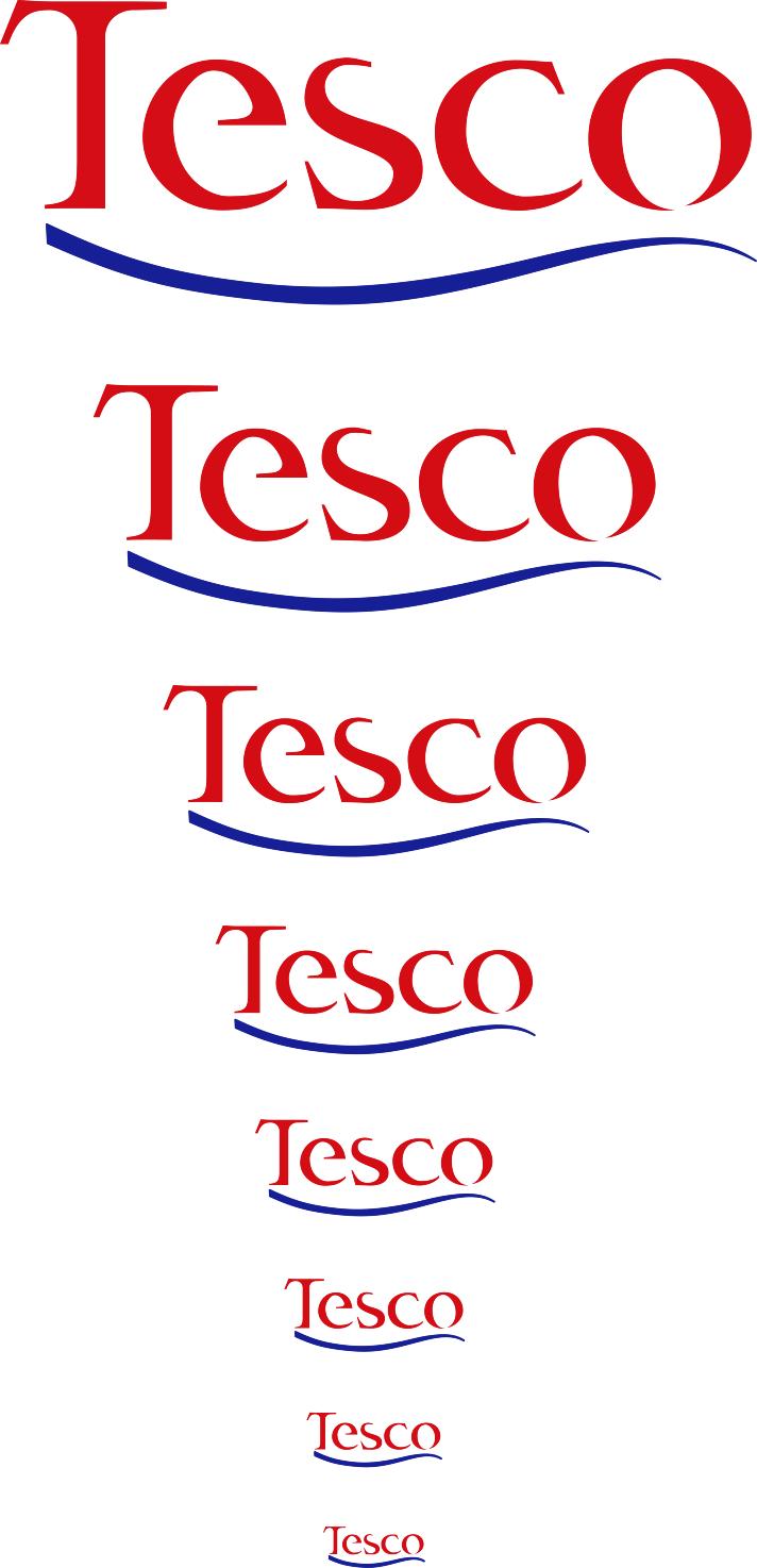 History of All Logos: All Tesco Logos