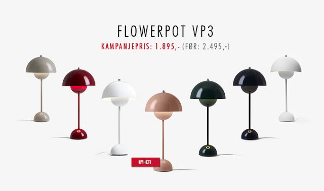 FlowerPot VP3 til drømmepris! - Futura Classics Blogg