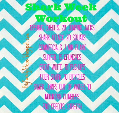Big Family Steps: Shark Week Workout