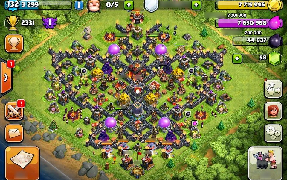 UPDATED TOP BASES LAYOUT OF TH10 - CLASH OF CLANS