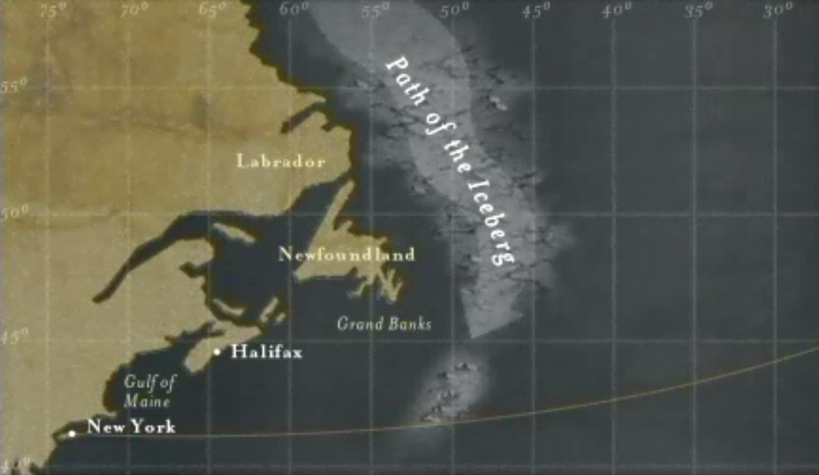 TITANIC: History's Most Famous Ship: Timeline Article: Ice Warning Eight