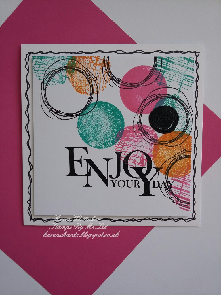 karenzkardz: Abstract circle stamps and dies from Stamps By Me