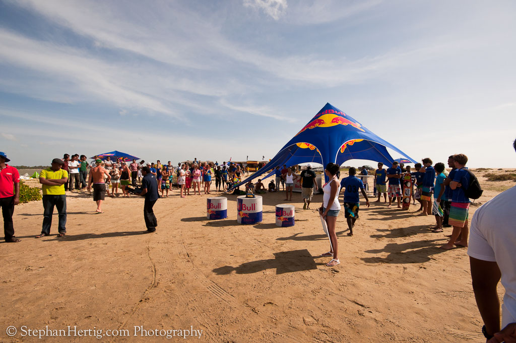 living the dream: Red Bull island hopping