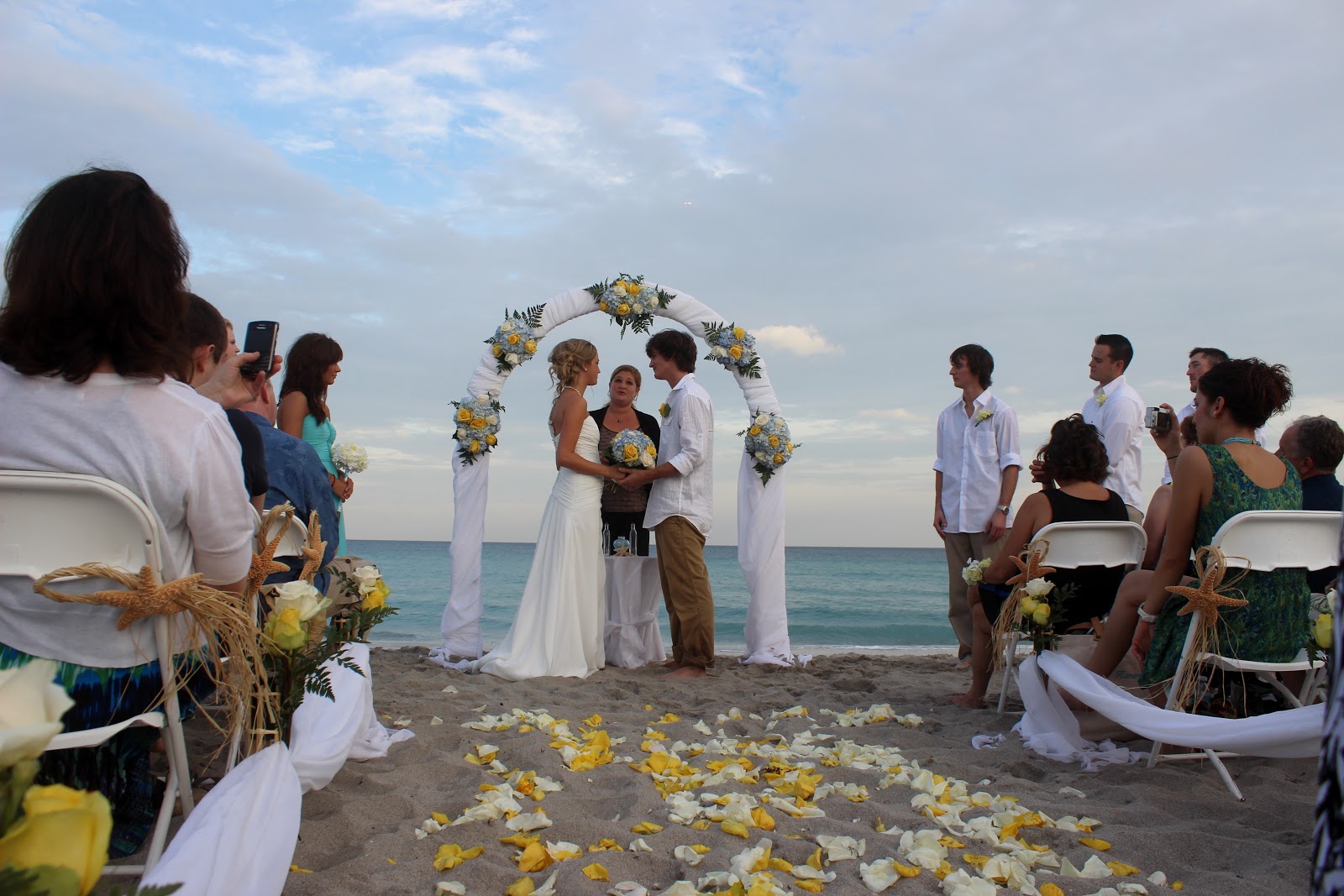Affordable Beach Weddings! 305-793-4387: Jeanie & Patrick's Hollywood ...