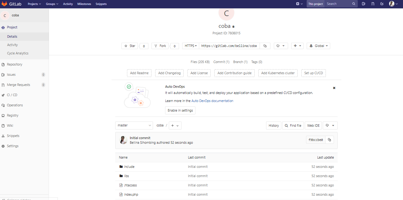 Pengenalan Gitlab dan Penggunaan Gitlab