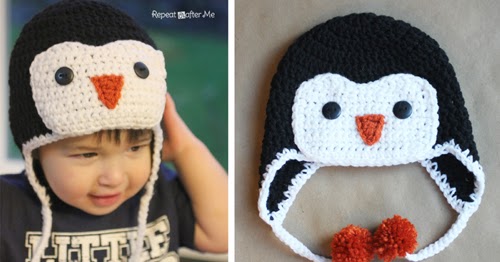 Beautiful Skills - Crochet Knitting Quilting : Penguin Hat - Free Pattern