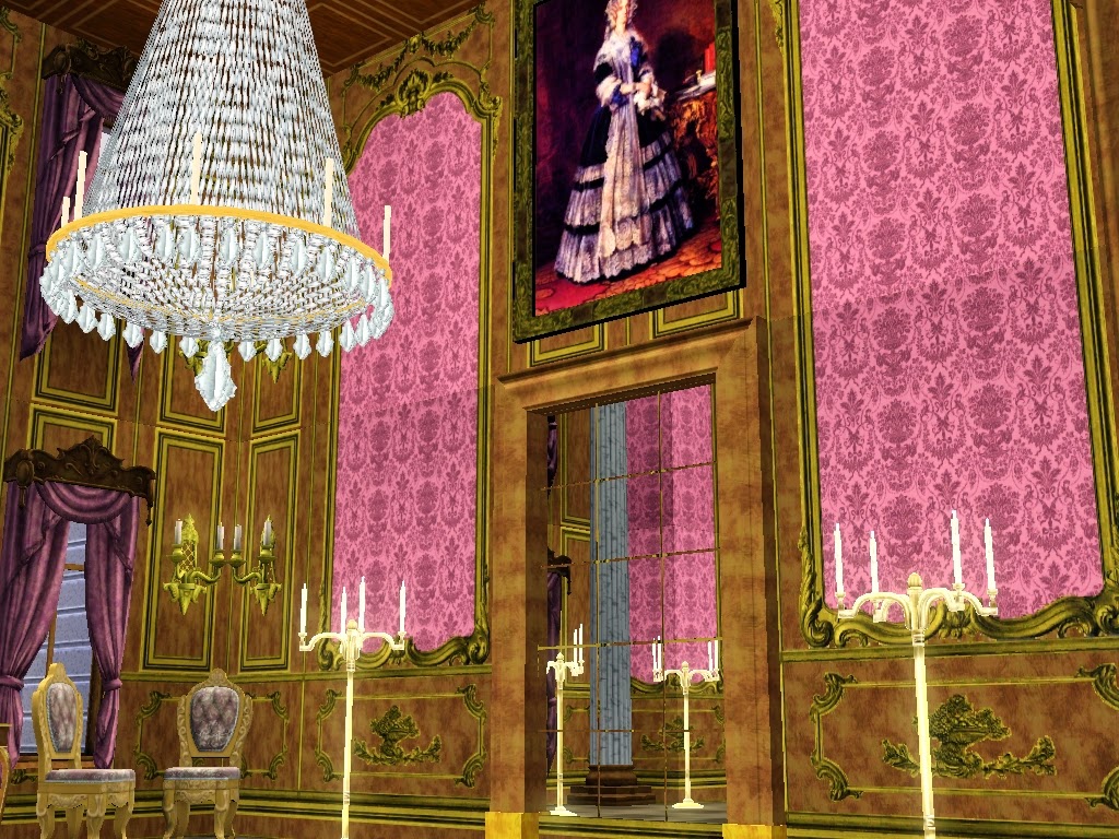 Royal Versailles Wall Panels Set For TS3