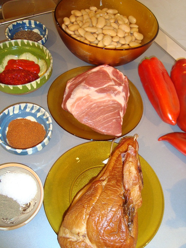 Bucătăria lui Florian: Gulaş cu fasole...Bab Gulyas