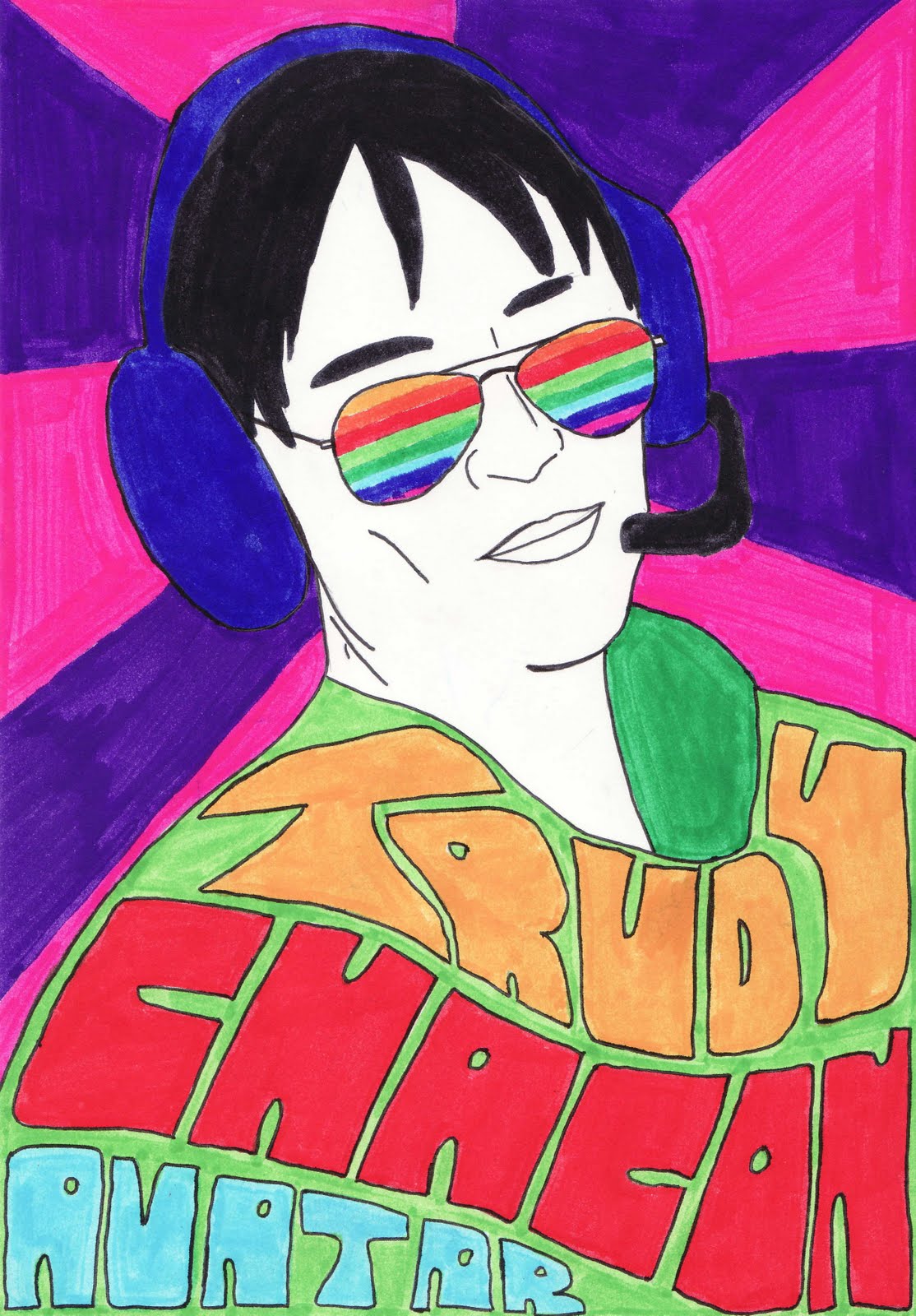 psychedelic avatar lsd vision