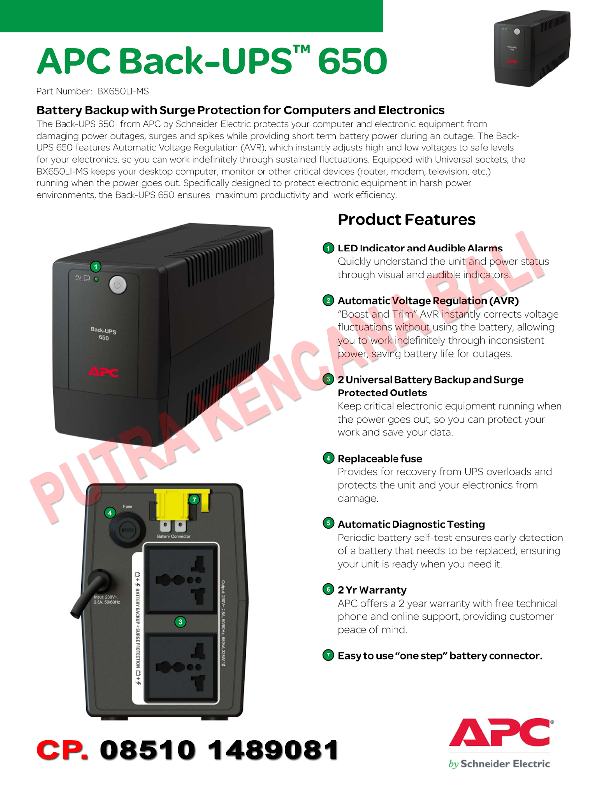 UPS DAN STABILIZER BALI: CARA PEMESANAN DAN DAFTAR PRODUCT,ICA,PROLINK ...