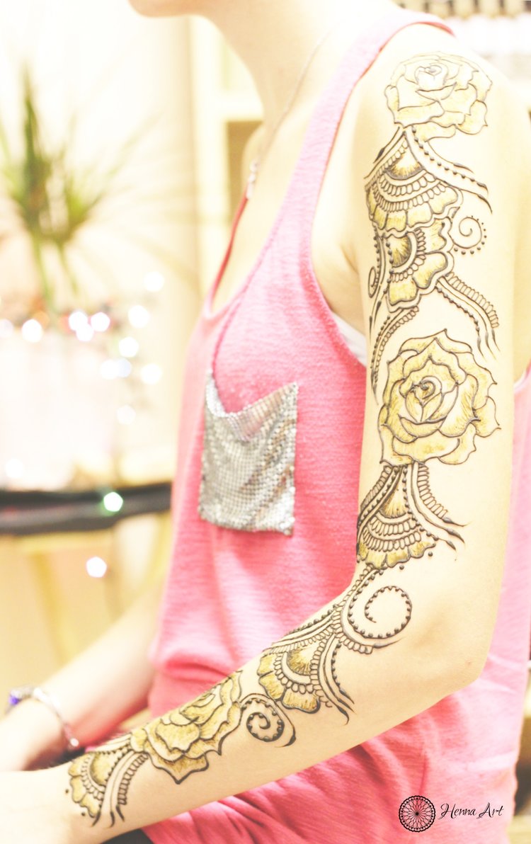 Roses and Vines Sleeve