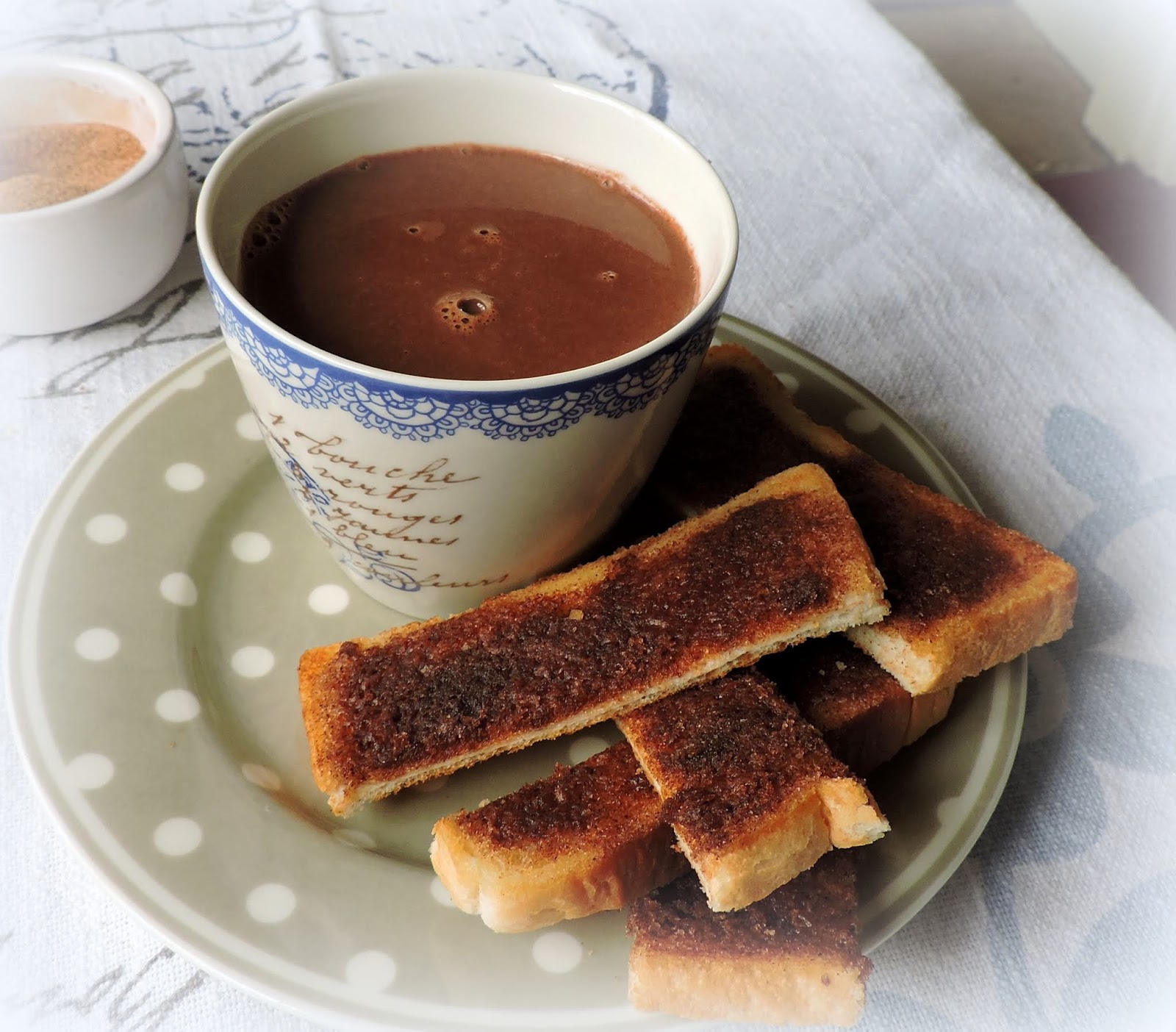 Hot Chocolate & Cinnamon Toast | The English Kitchen