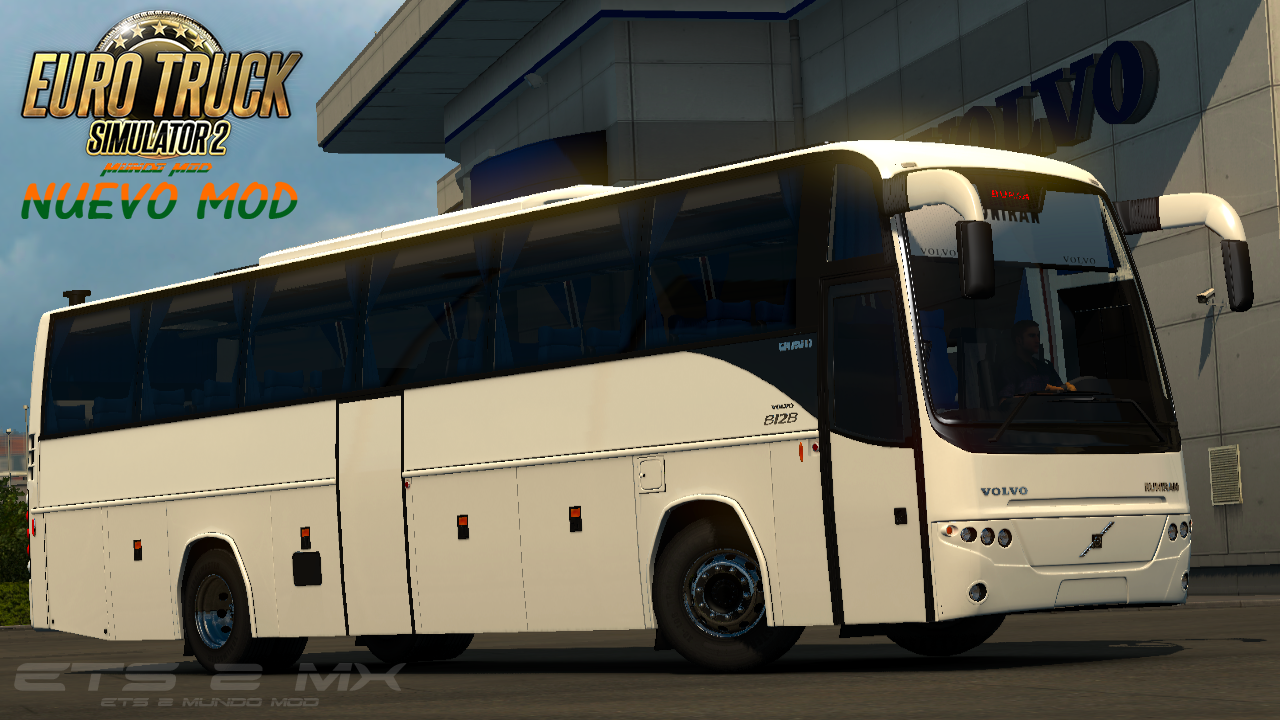 (Bus Mod) Volvo B12B TX + Mod Pasajeros - ETS 2 Mundo Mod